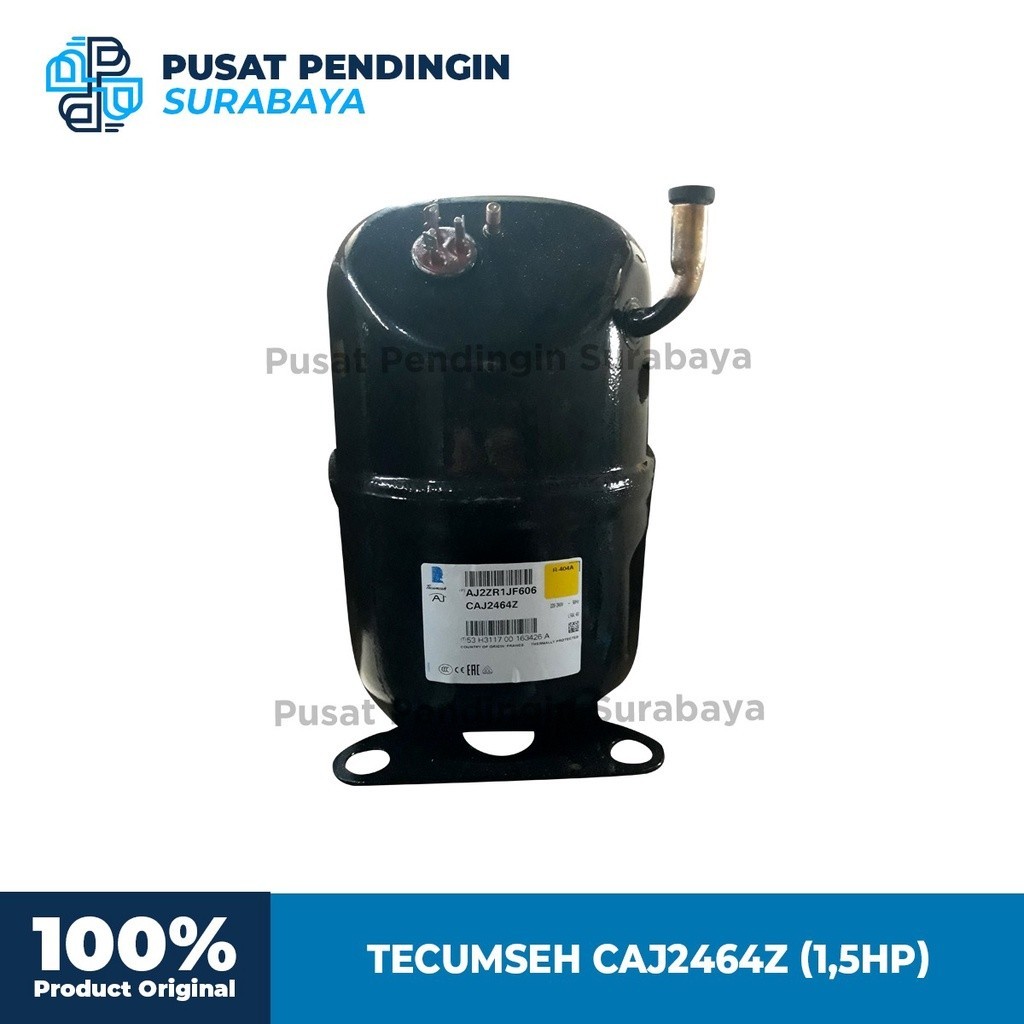 Jual COMPRESSOR TECUMSEH CAJ 2464Z - KOMPRESOR TECUMSEH CAJ2464Z 1,5PK ...
