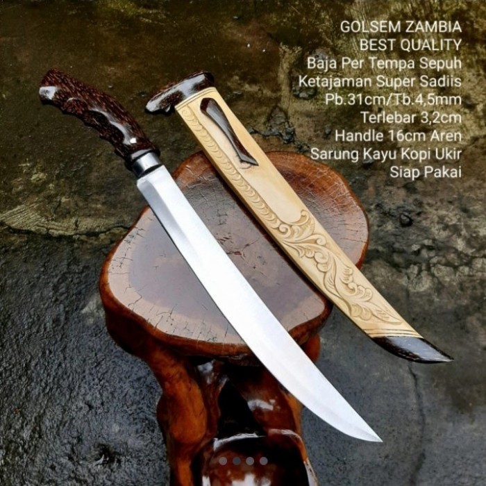 Jual golok asli baja PROMO TERLARIS LM GOLOK SEMBELIH SAPI BAJA ZAMBIA ...
