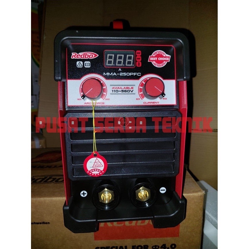 Jual MESIN LAS LISTRIK MMA REDBO 1&3 PHASE 250PFC 315PFC BISA DIGUNAKN DENGAN GENSET | Shopee ...