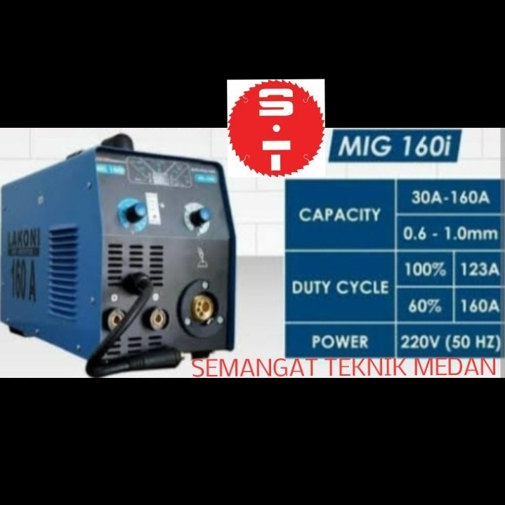 Jual MIG-160i MESIN TRAFO LAS FLUX TIG MMA MIG CO2 GASLESS 160A 4in1 LAKONI | Shopee Indonesia