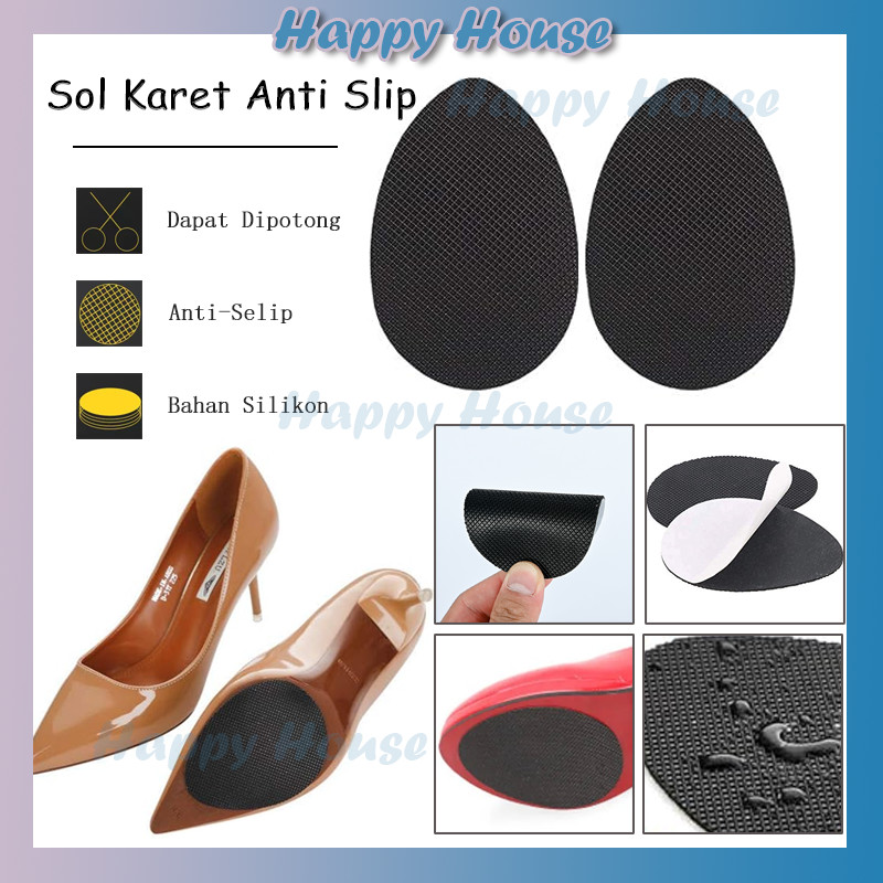 Jual Sol Sepatu Anti Slip Shoes Outsole Pad Rubber Karet Anti Licin ...