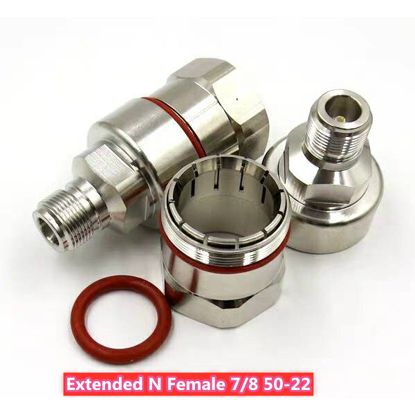 Jual Hign quality L16 N type connector L16 N type female Coaxial connector for 50-22 7/8 feeder ...