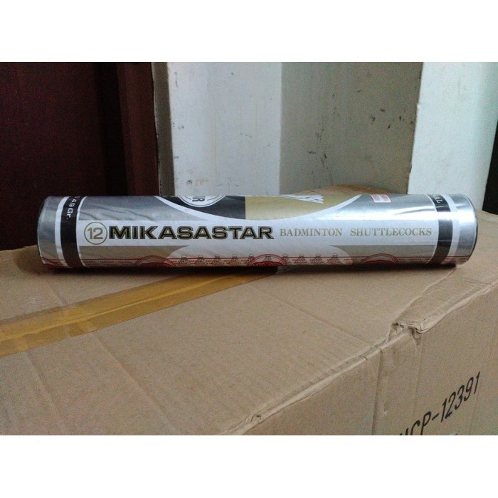 Jual Peti Mikasa Star Silver Shuttlecock | Shopee Indonesia