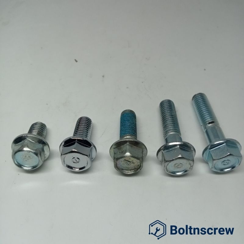 Jual Bolt Flange Baut 12 Topi Original M8×16 M8×20 M8×25 M8X30 M8X35 Baut 12 Original | Shopee ...