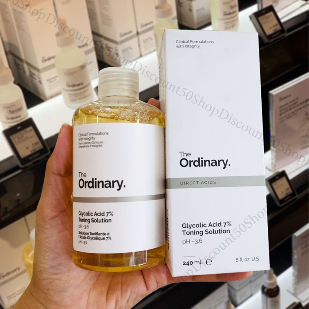 Jual The Ordinary Glycolic Acid 7% Tonic Solution 240ml | Shopee Indonesia