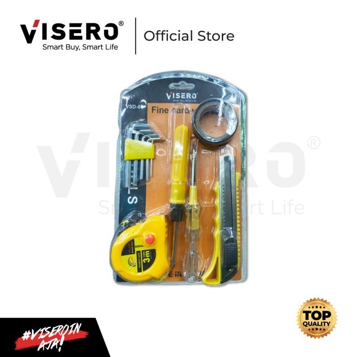 Jual Tool Kit Set Obeng Set 6 in 1 Visero | Shopee Indonesia