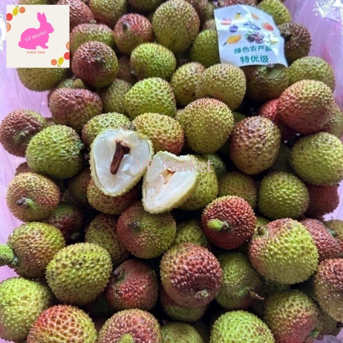 Jual Lychee Madu Fresh Import | Buah Lychee Super Manis 5 kg | 1 Box ...