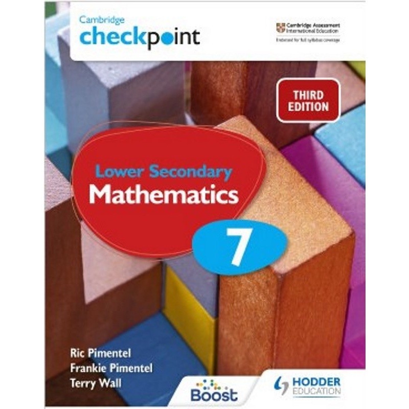 Jual Checkpoint Lower Secondary Math Student Book 7-8 / 3rd Edition ...