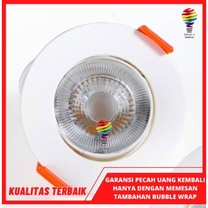 Jual Lampu Downlight Spotlight LED 7W 7W 220V PUTIH NATURAL KUNING 3W 5W 3WATT 5 WATT WALL ...