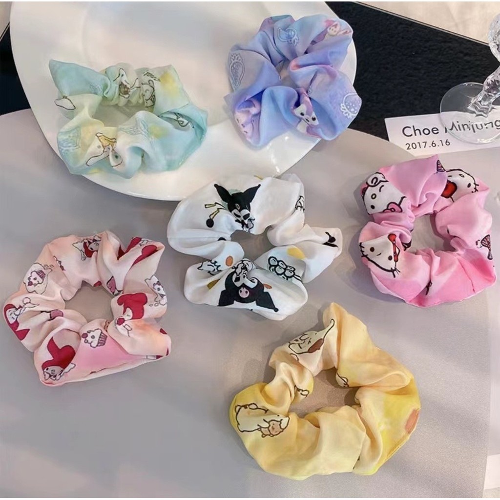 Jual Kunciran Rambut Sanrio Usus Besar Lucu Ikat Rambut Korea ...