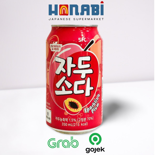 Jual SFC Sparkling Plum Soda 350ml - Jadu Soda Made In Korea | Shopee ...