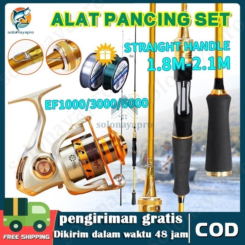 Jual Set Pancing REELSKING EF1000-6000 EF SERIES SPOOL METAL 12BB ...