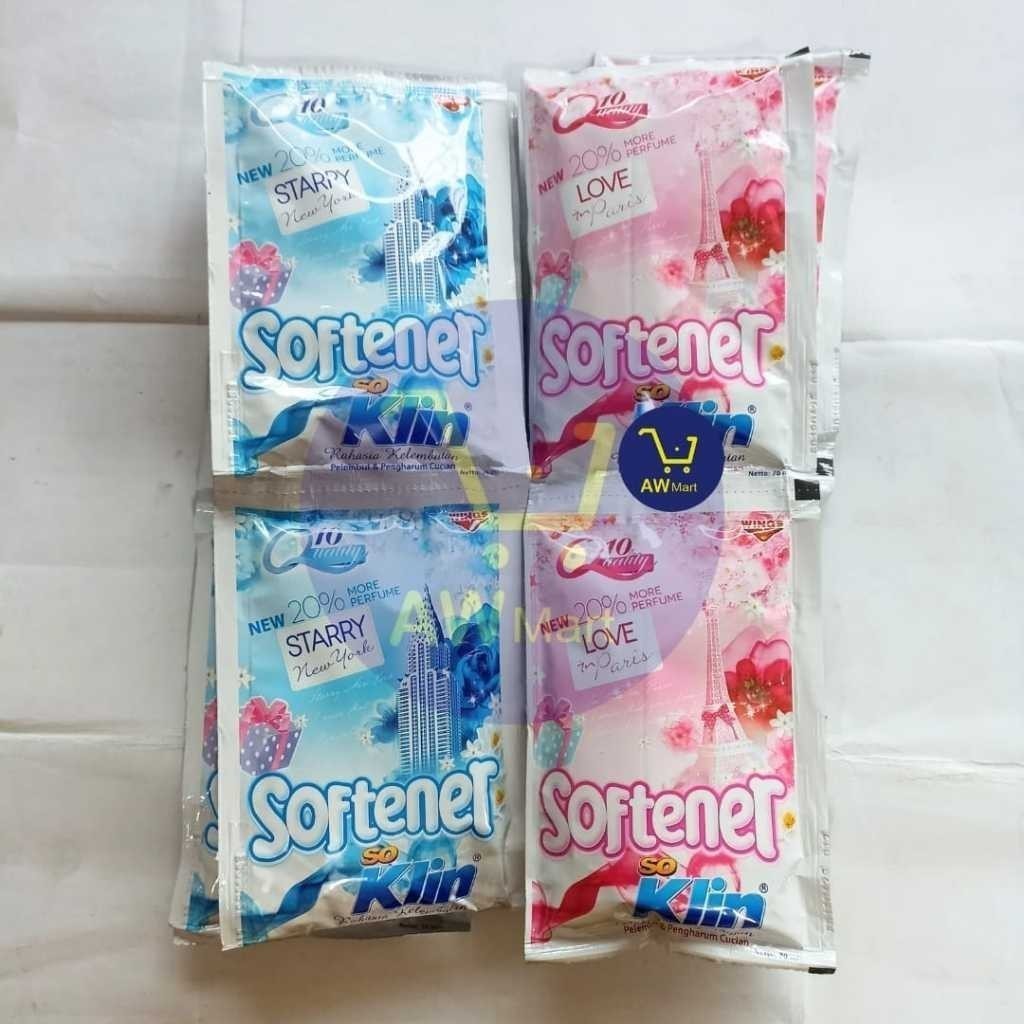 Jual SOFTENER SO KLIN RENCENG ISI ( 12 SACHET X 70ML ) - PEWANGI DAN ...