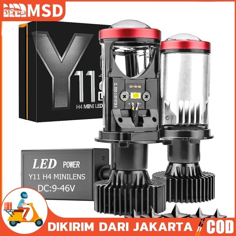 Jual 2Pcs Mini Projie Y6D Y7D Y8D Y11 H4 80/90/100/120 watt Ori Import ...