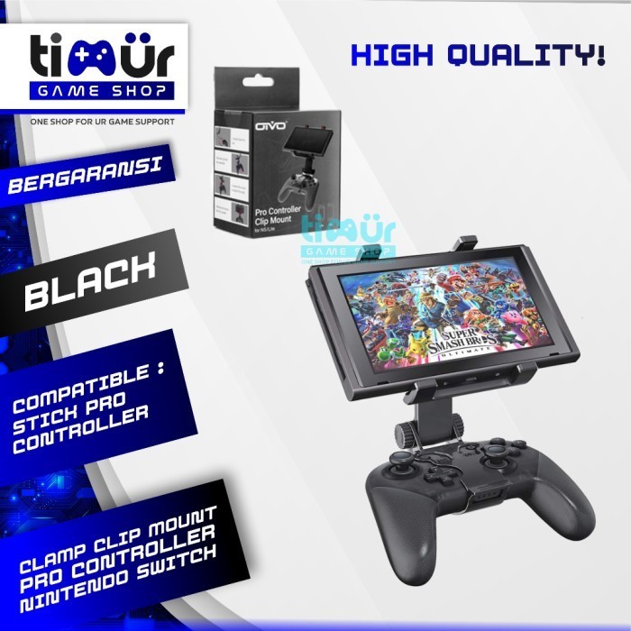 Jual Mobile Clamp Clip Mount Holder Pro Controller Nintendo Switch OLED ...