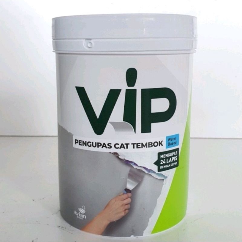 Jual VIP Pengupas Cat Tembok 1Kg Berbahan Dasar Air Ready Bandung ...