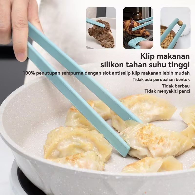 Jual JEPITAN SILIKON PENJEPIT MAKANAN SILICON ANTISELIP PENJEPIT DAPUR ...