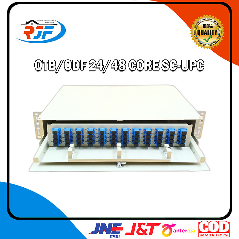 Jual OTB/ODF FO 24/48 CORE SC-UPC JO-LINK MODEL KUNCI SLEDING LENGKAP ...