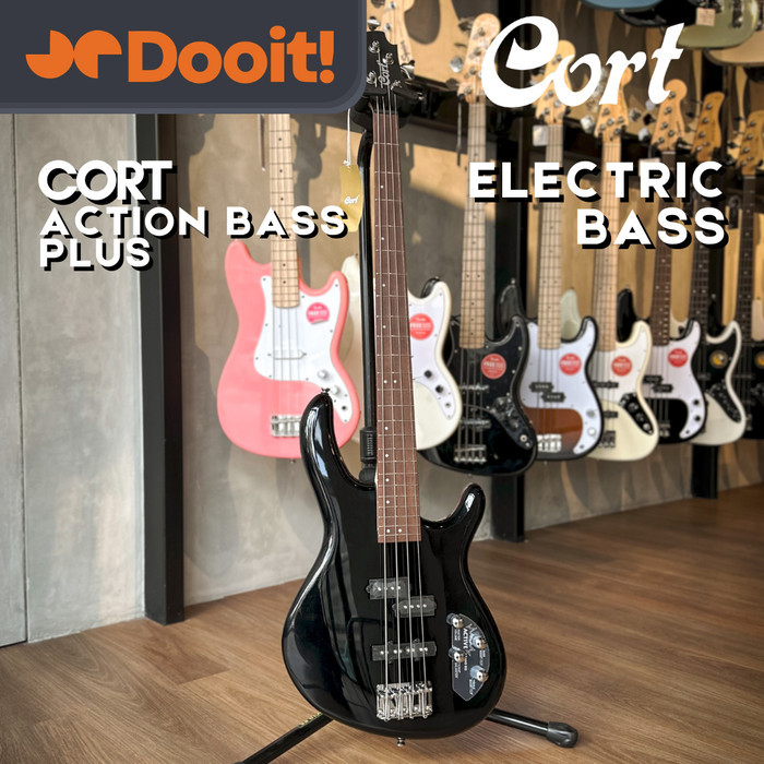 Jual CORT ACTION BASS PLUS electric bass guitar / elektrik listrik ...