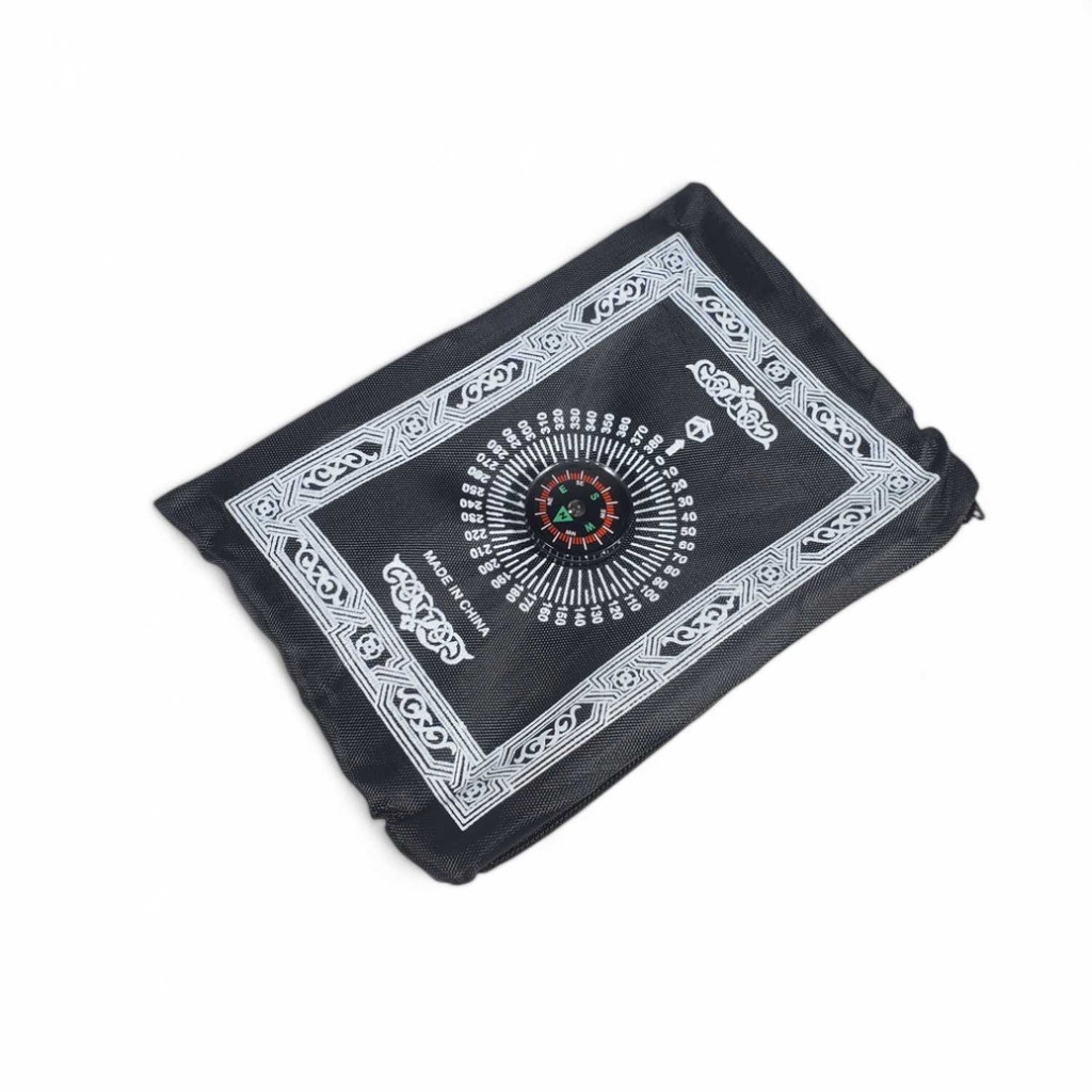Jual Clarastar Sajadah Travel Kompas Kiblat Compass Prayer Mat Rug ...