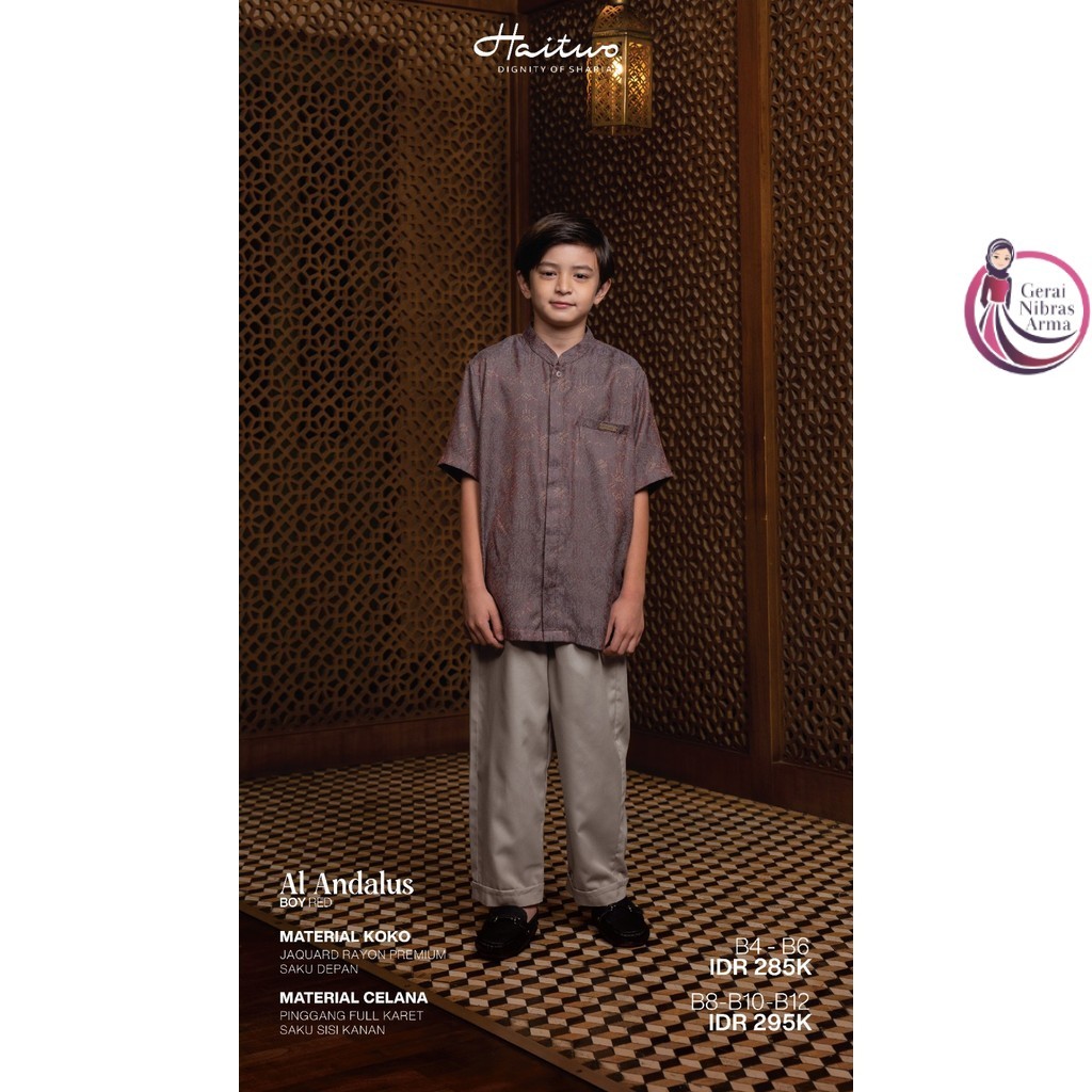 Jual GAMIS HIJAB KOKO LEBARAN 2025 koko Anak Laki Laki Terbaru Lengan ...