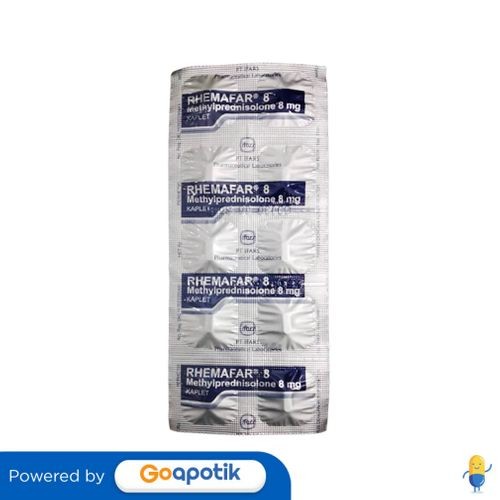 Jual Rhemafar 8 Mg Strip 10 Kaplet | Shopee Indonesia