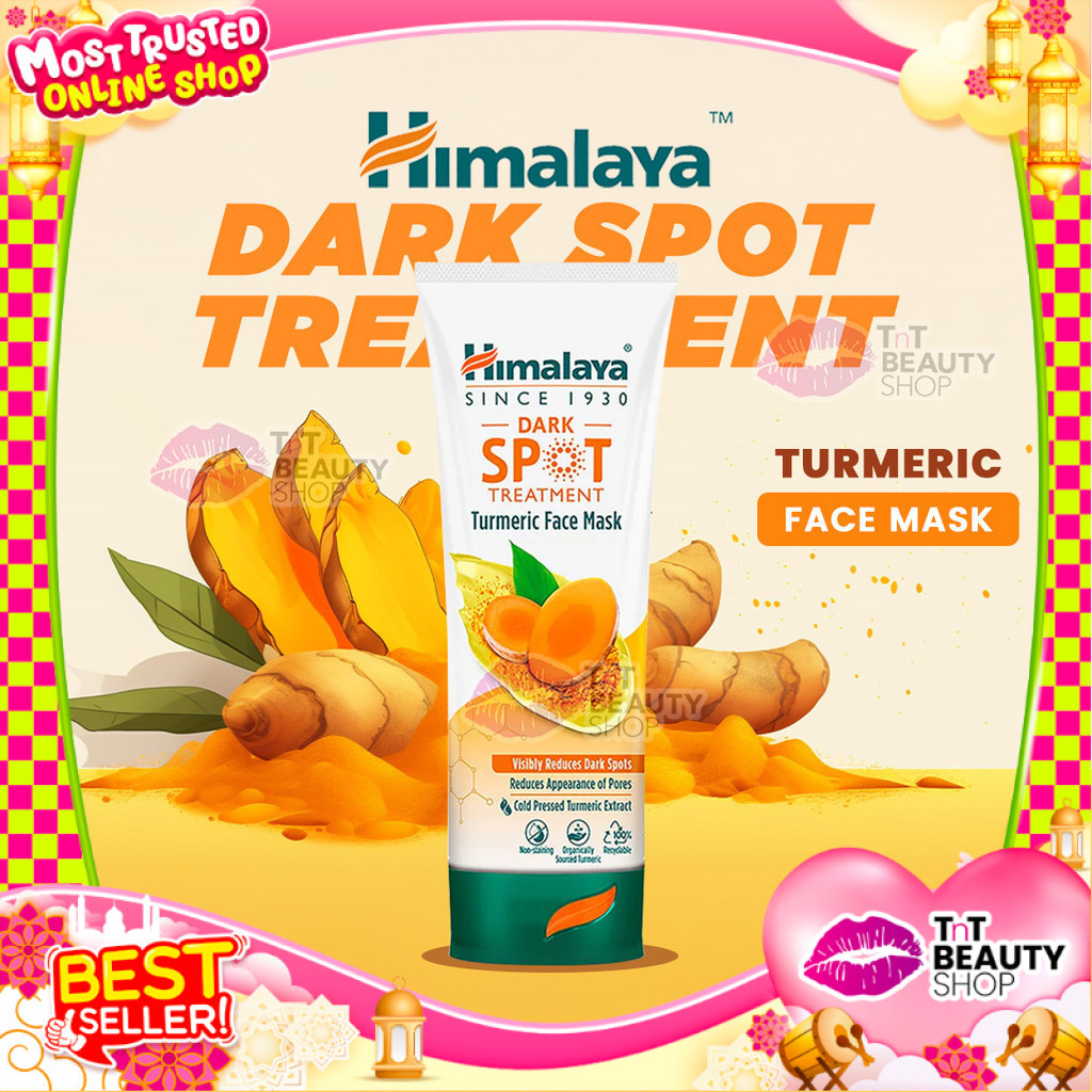 Jual Himalaya Dark Spot Treatment Turmeric Face Mask 100ml | TnT Beauty ...