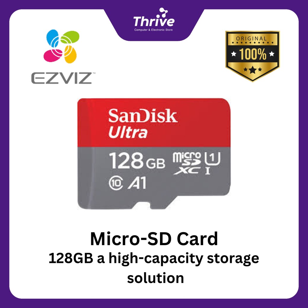 Jual Micro-SD Card 128GB (a high-capacity storage solution) | Shopee ...