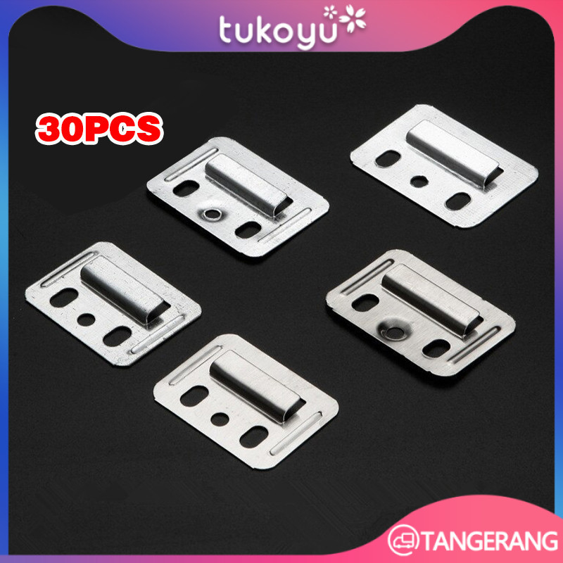 Jual 30 Pcs Clip Wpc /Braket Wall Panel Wpc/Klip Wood Pannel Wpc /Klip ...