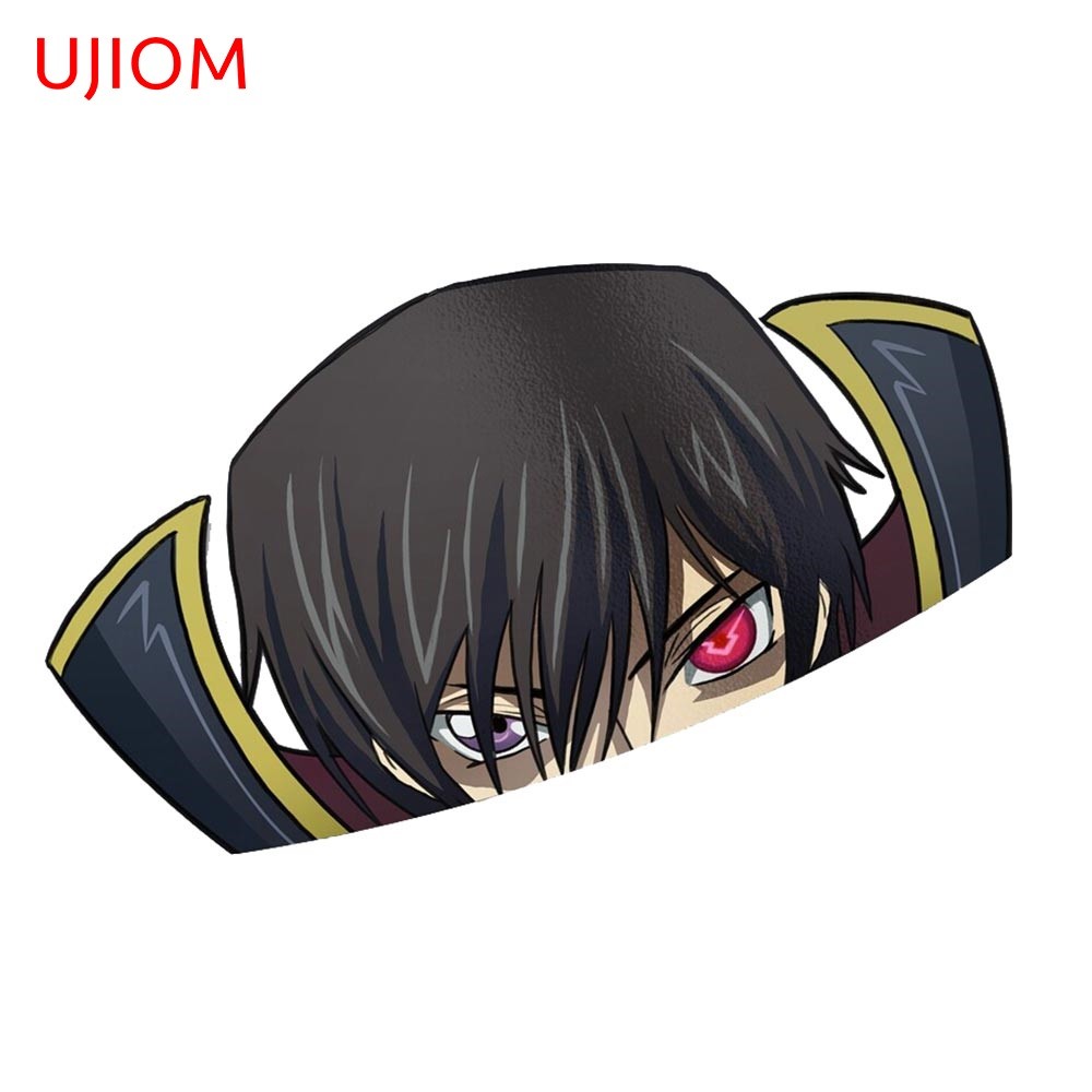 Jual UJIOM for Lelouch Peeker Anime Peeker Wall Sticker Waterproof ...