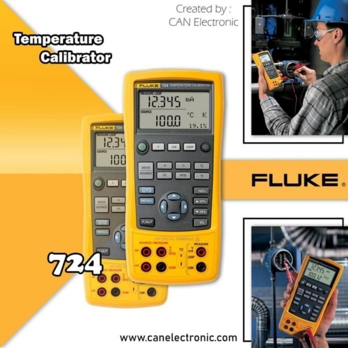 Jual Fluke 724 Temperature Calibrator Fluke asli original | Shopee Indonesia