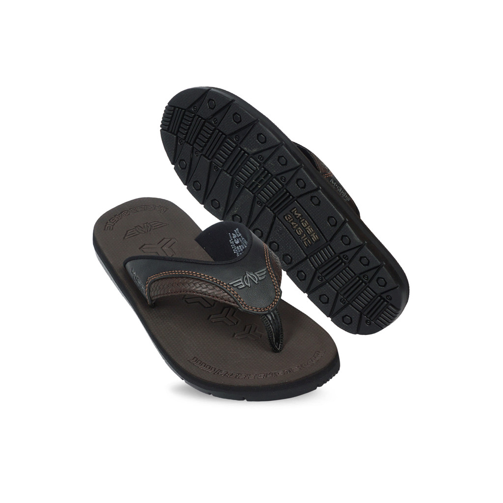 Jual M.Gee Sandal Pria Sendal Casual Mgee Original MG-MONACO Carbon ...