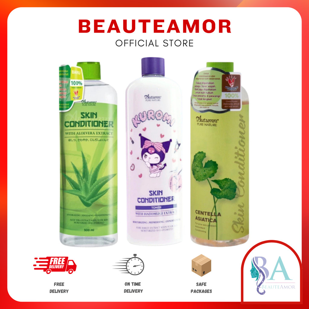 Jual Autumn Toner Skin Conditioner with Hatomugi Extract 500ml ...