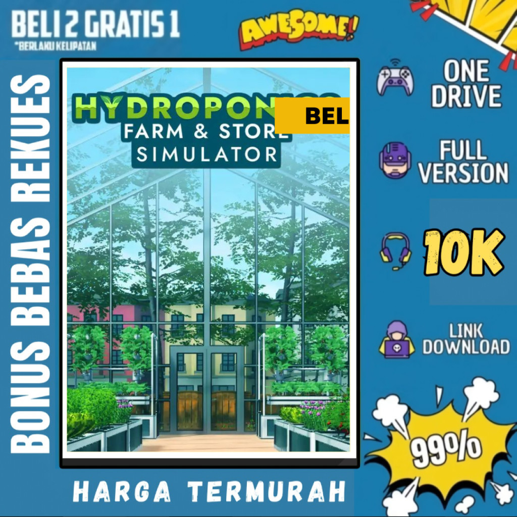 Jual HYDROPONICS FARM & STORE SIMULATOR - GAME PC - GAME LAPTOP - PC ...