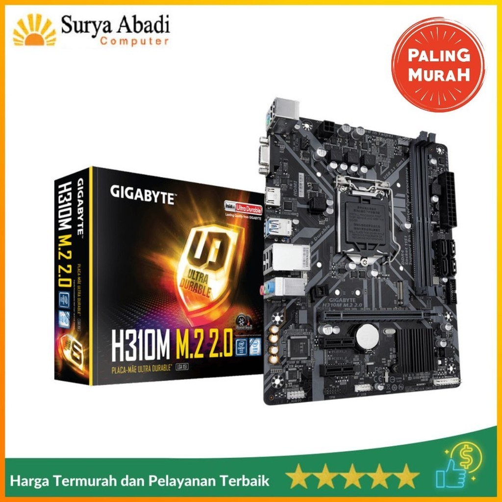 Jual Mainboard Gigabyte H310M-S2 2.0 LGA1151 Motherboard | Shopee Indonesia