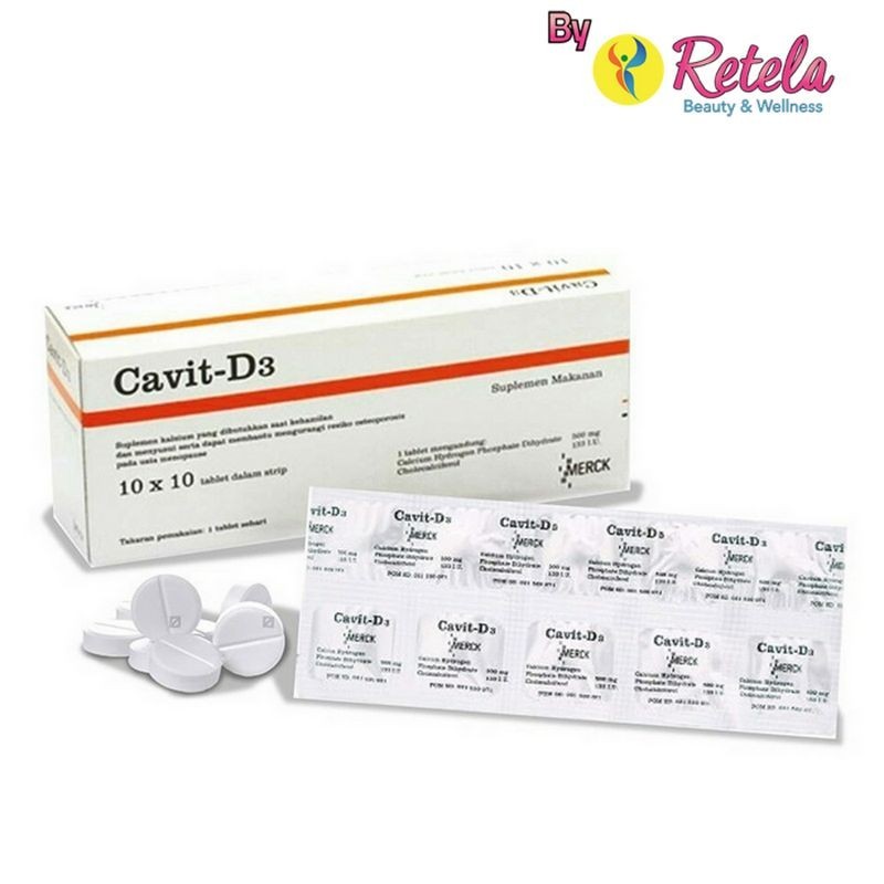 Jual CAVIT-D3 1 STRIP 10 TABLET | Shopee Indonesia