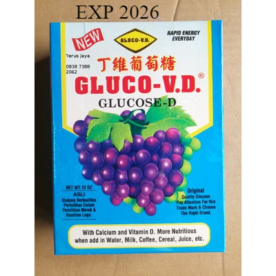 Jual Glukosa Gluco-VD Glucose D penambah energi dengan vitamin D ...