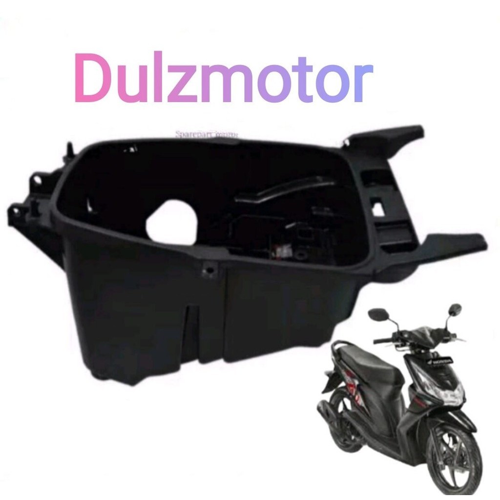 Jual Box Bagasi tempat aki bawah jok honda beat karbu | Shopee Indonesia