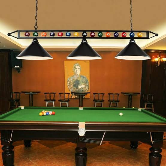 Jual Lampu meja billiard 15 ball pools table billiard lamp light ...