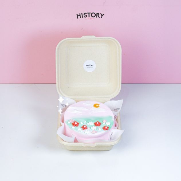 Jual Historycake Korean Cake Lunch Box Kue Tart Korea Rasa Vanilla ...