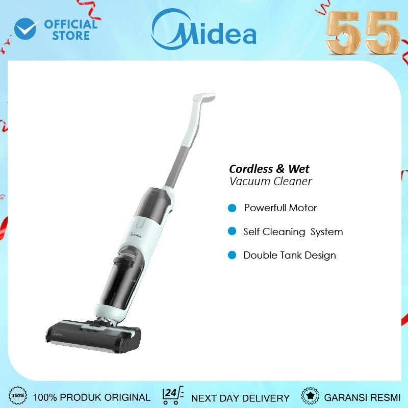 Jual Midea Cordless Stick Vacuum Cleaner - MWD X6 | Shopee Indonesia