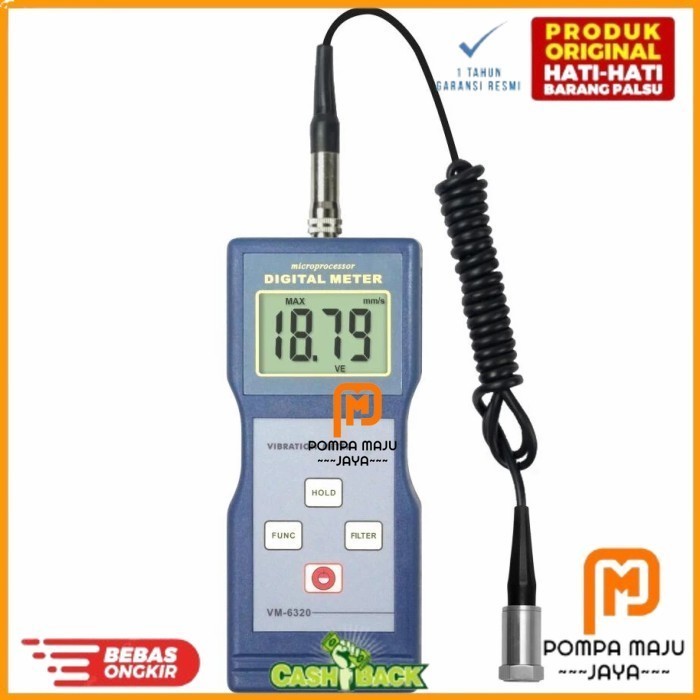 Jual LANDTEK VM-6320 Vibration Meter 0.01~200 mm/s Vibrometer true RMS | Shopee Indonesia