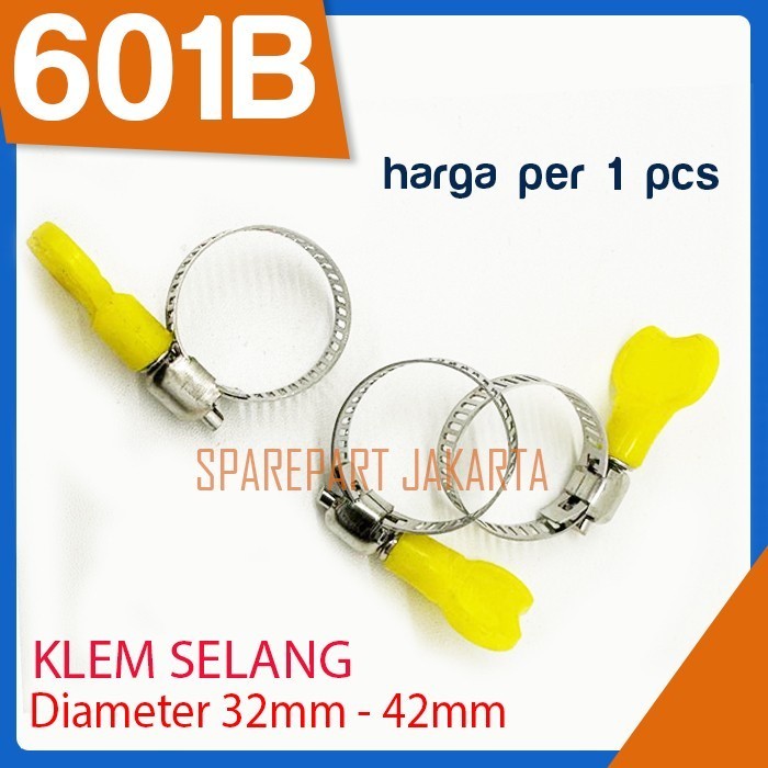 Jual Klem selang / Hose Clamp selang mesin cuci 32-42mm | Shopee Indonesia