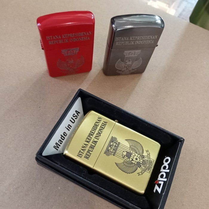 Jual KOREK API ZIPPO LOGO ISTANA KEPRESIDENAN | Shopee Indonesia