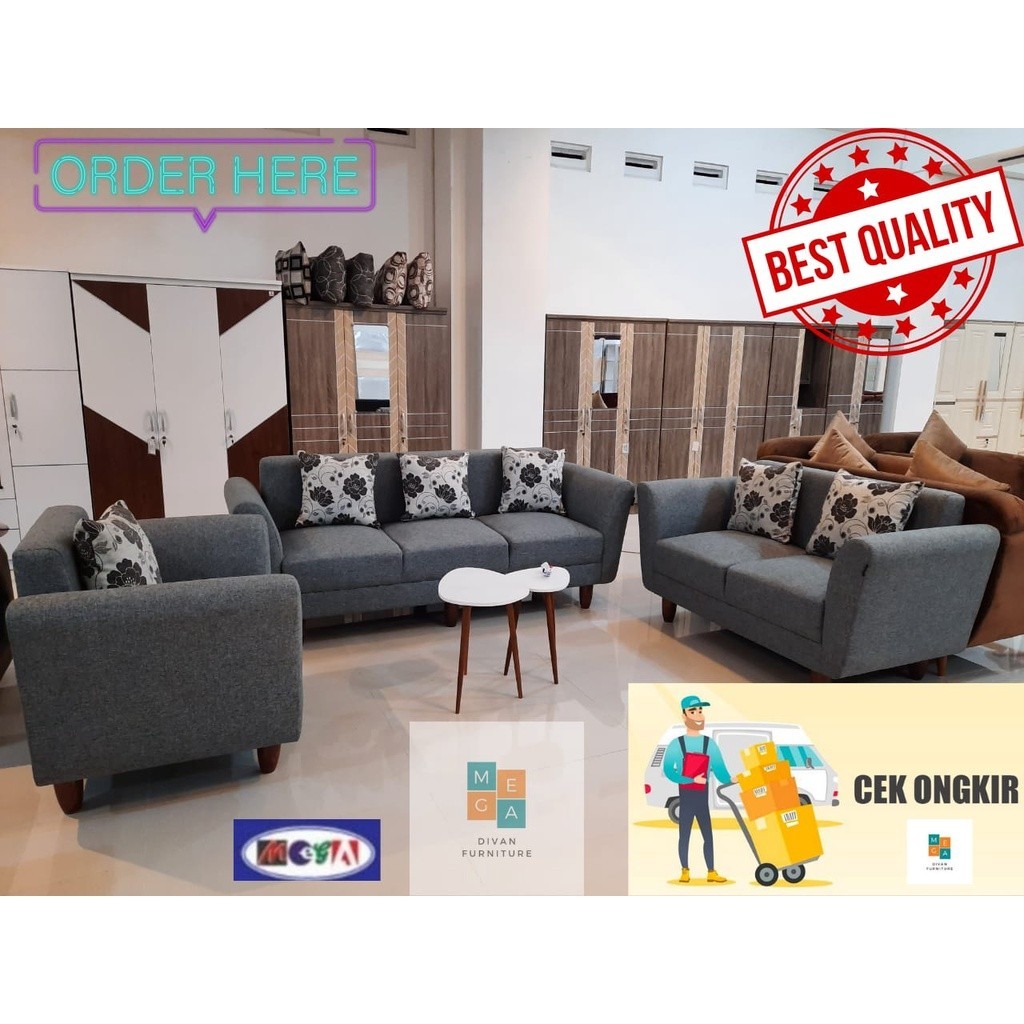 Jual Sofa Retro 321 (Tanpa Meja) | Shopee Indonesia