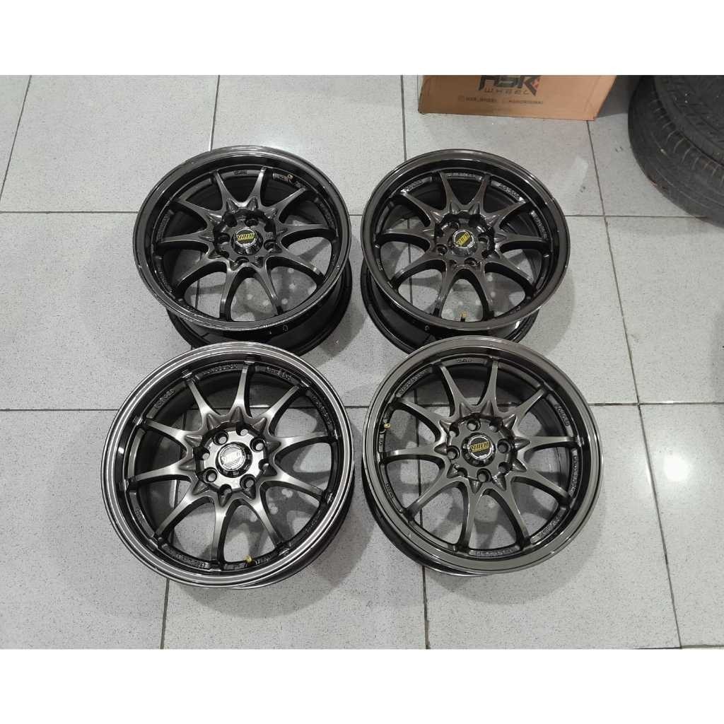 Jual Velg Mobil Bekas Racing Volk Rays Ring 16 Lebar 7 Et 38 Pcd 8x100/114,3 | Shopee Indonesia