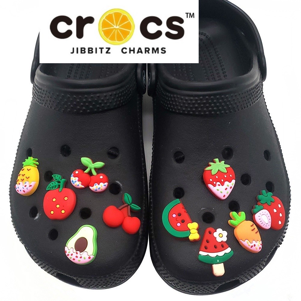 Jual 045 Pin Sandal Buah Lucu Cewek Perempuan Keren Hiasan Sendal Flat ...