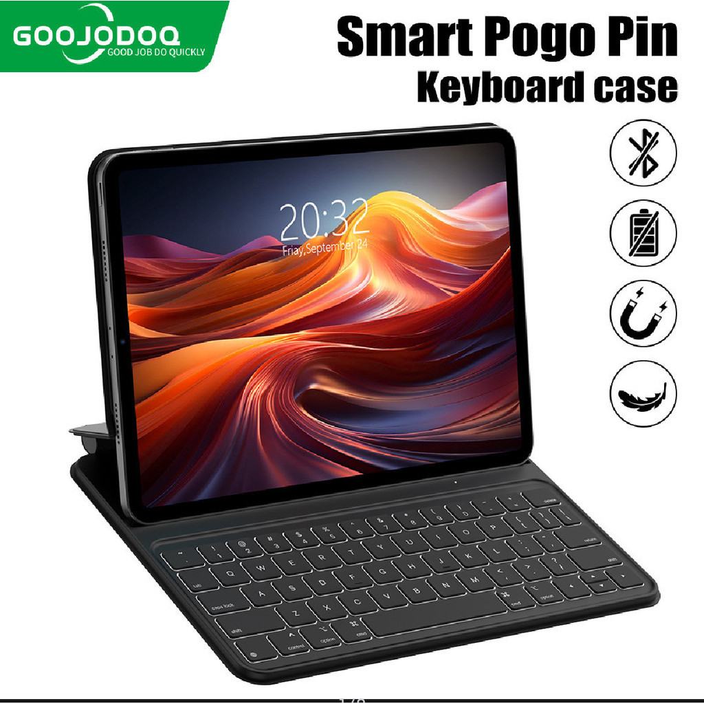 Jual Magic Keyboard Case For iPad Air 4 Air 5 Smart Pogo Pin Wireless ...
