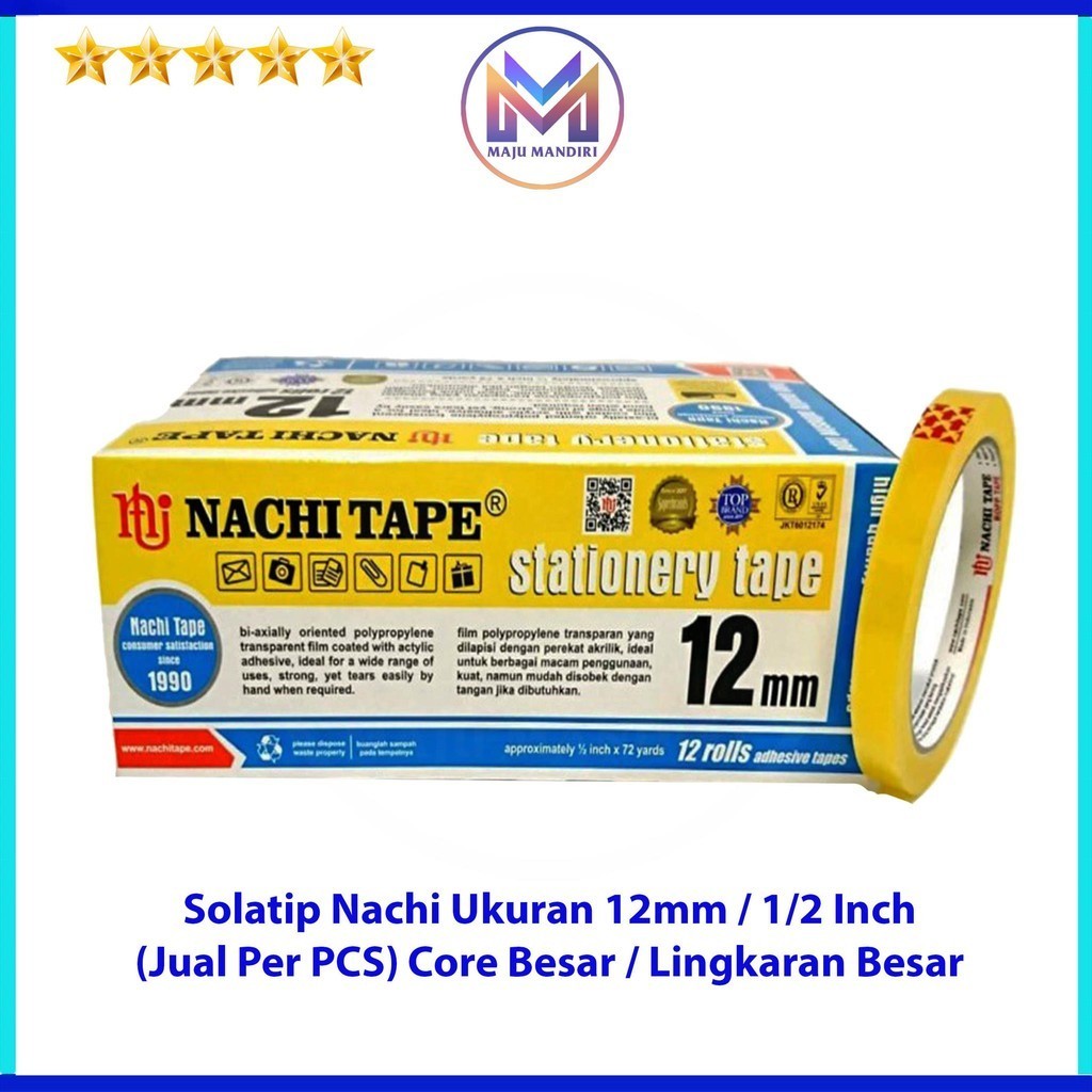 Jual Solatip Nachi Ukuran 1/2" Inch 12mm Core Besar / Solasi Lingkaran ...