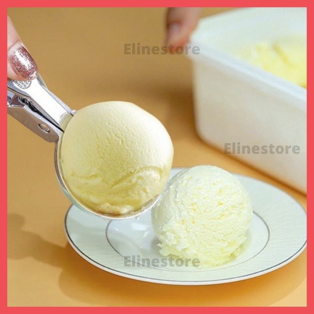 Jual Sendok Es Krim Stainless Steel / Ice Cream Spoon / Ice Cream Scoop ...